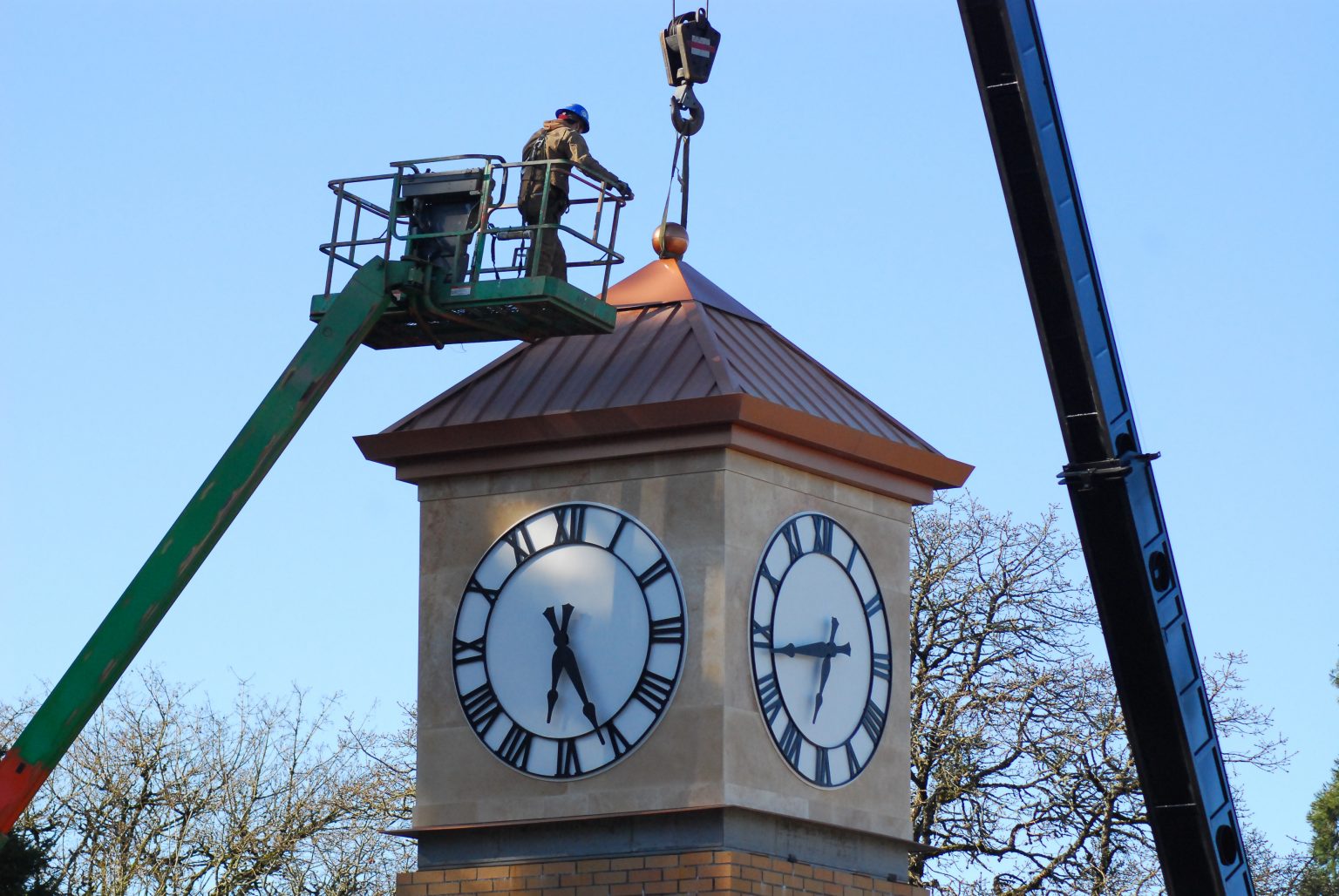Clocktower Construction - Corban